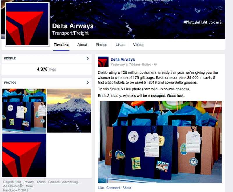 In Brief: Fake Delta Contest Promises First-Class Tickets & Thousands ...