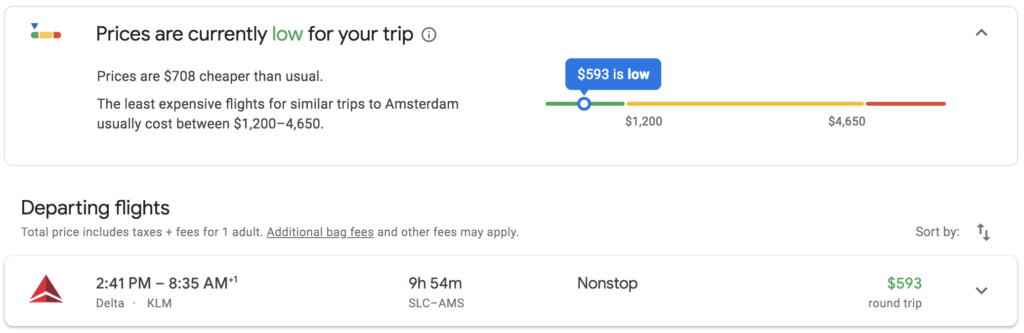 Google Flights Now Displays Flight Price History, Insights – FlyerTalk ...