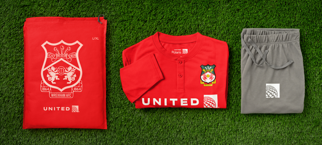 United Rolls Out Wrexham AFC Amenity Kits – FlyerTalk - The world's ...